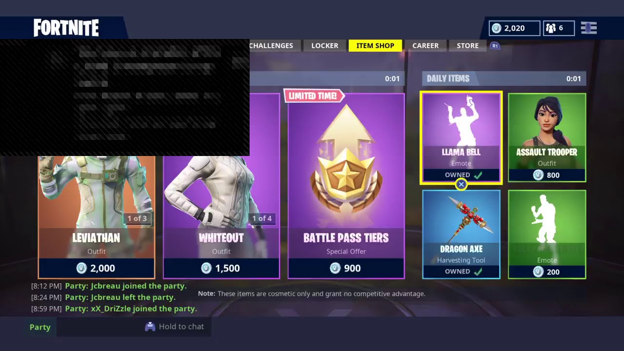 FORTNITE SHOPPING SPREE 3!!!!! - YouTube