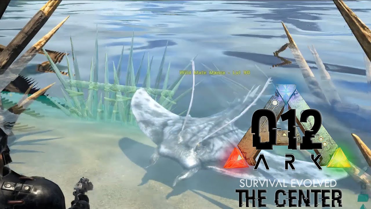 Ark # 12 TheCenter | Manta zähmen - Jochen der Rochen ist am Start ...