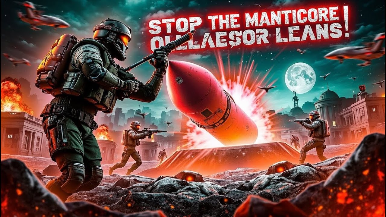 CALL OF DUTY | STOP MANTICORE MISSILE LAUNCH [PS5-4k] | REALISTIC ...