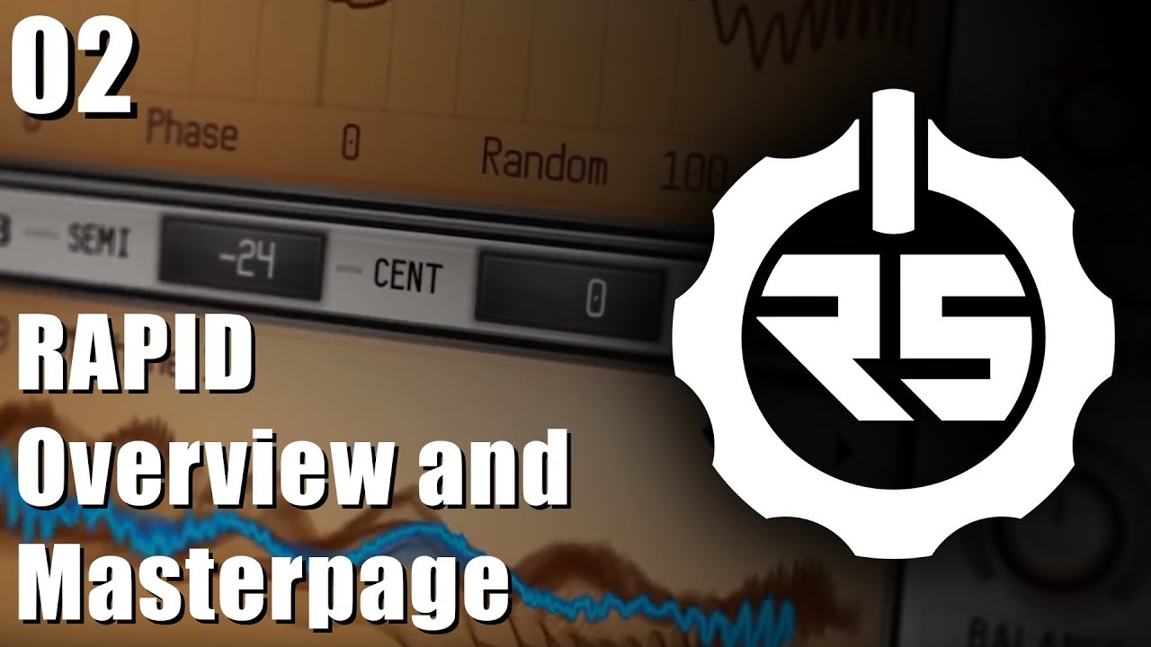 Parawave Rapid Introduction | 02 RAPID Overview and Masterpage - YouTube