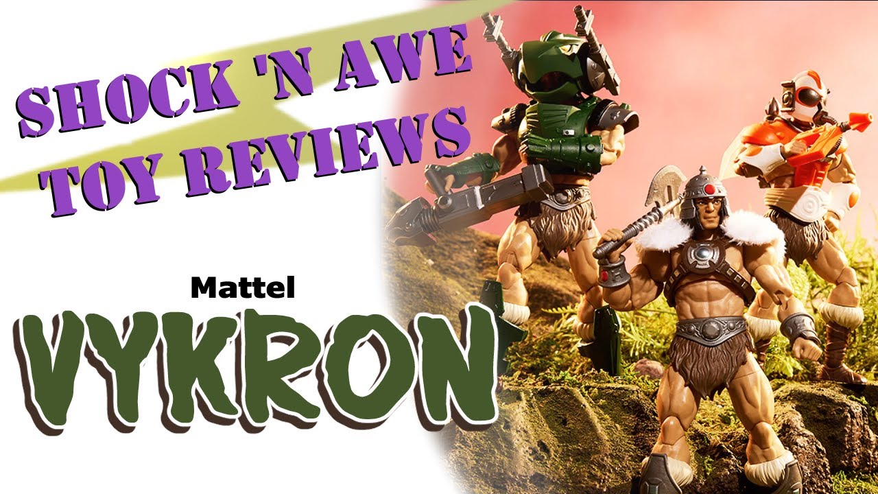 Mattel Masters of the Universe Masterverse Vykron - Toy Review - YouTube