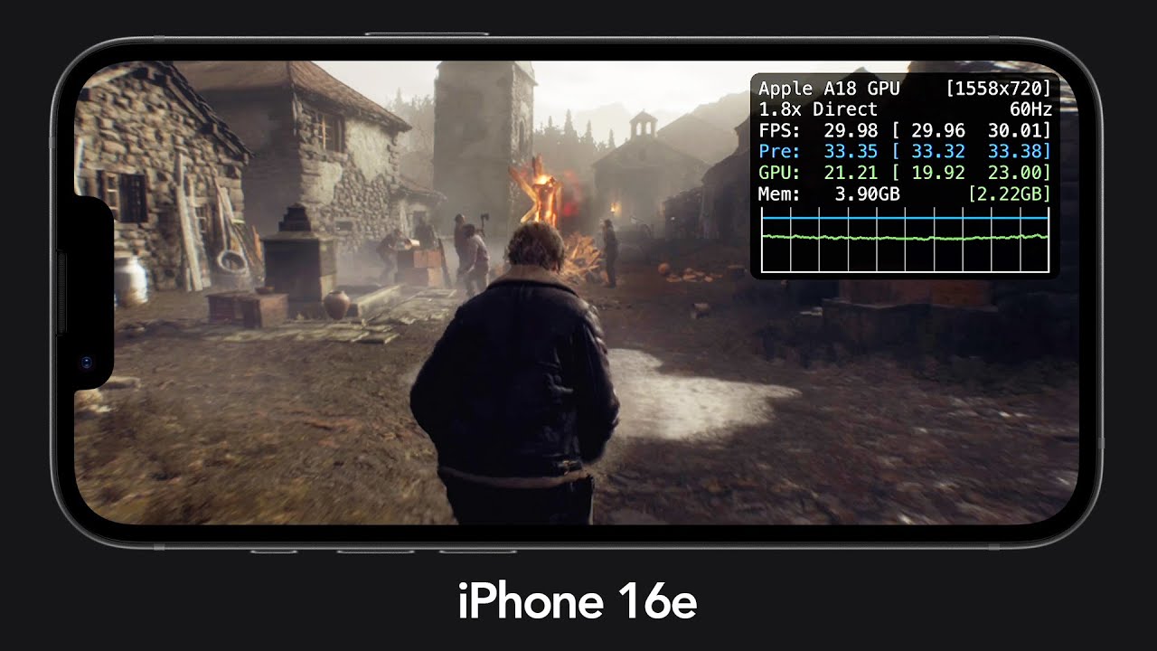 iPhone 16e - Testing 20 PC/Console Games (RAW Gameplay) - YouTube