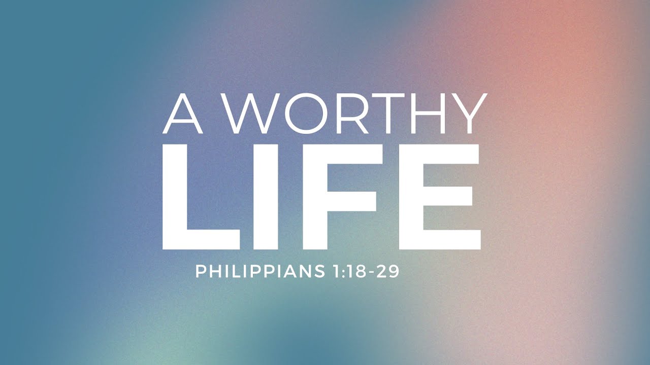 A Worthy Life - Bryan Lee - 2024-01-21 - YouTube
