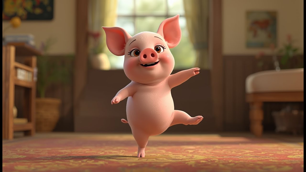 Let’s Dance with Coco Pig | Fun Dance Song for Kids | Nursery Rhymes ...