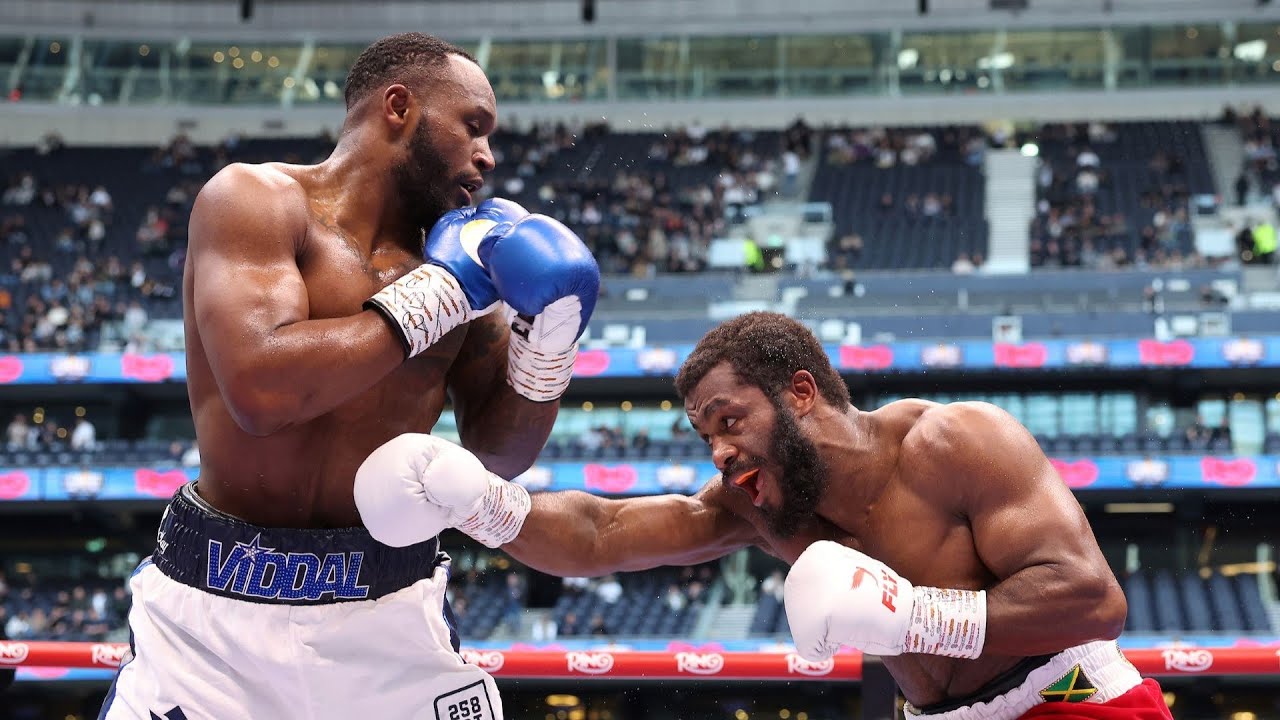 VIDDAL RILEY out-works and out-scores CHEAVON CLARKE to become British ...