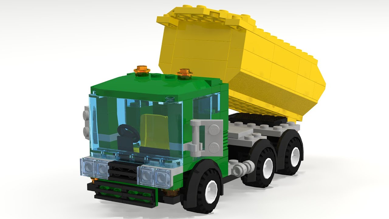 Lego City Custom Dump Truck - YouTube