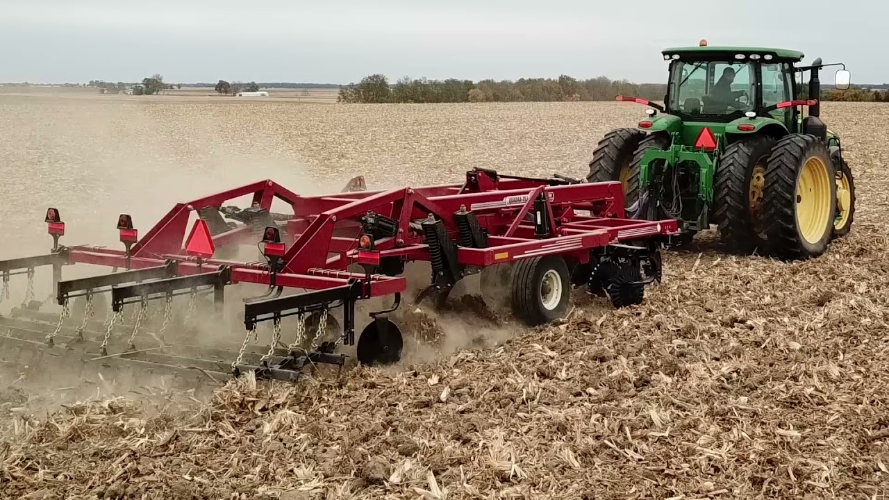 Quadra-Till primary tillage product demonstration - YouTube