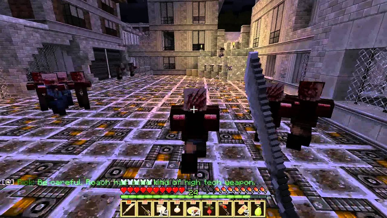 Let's Play Minecraft Adventuremaps - Zombieapokalypse #2 [+Terrok, Andi ...