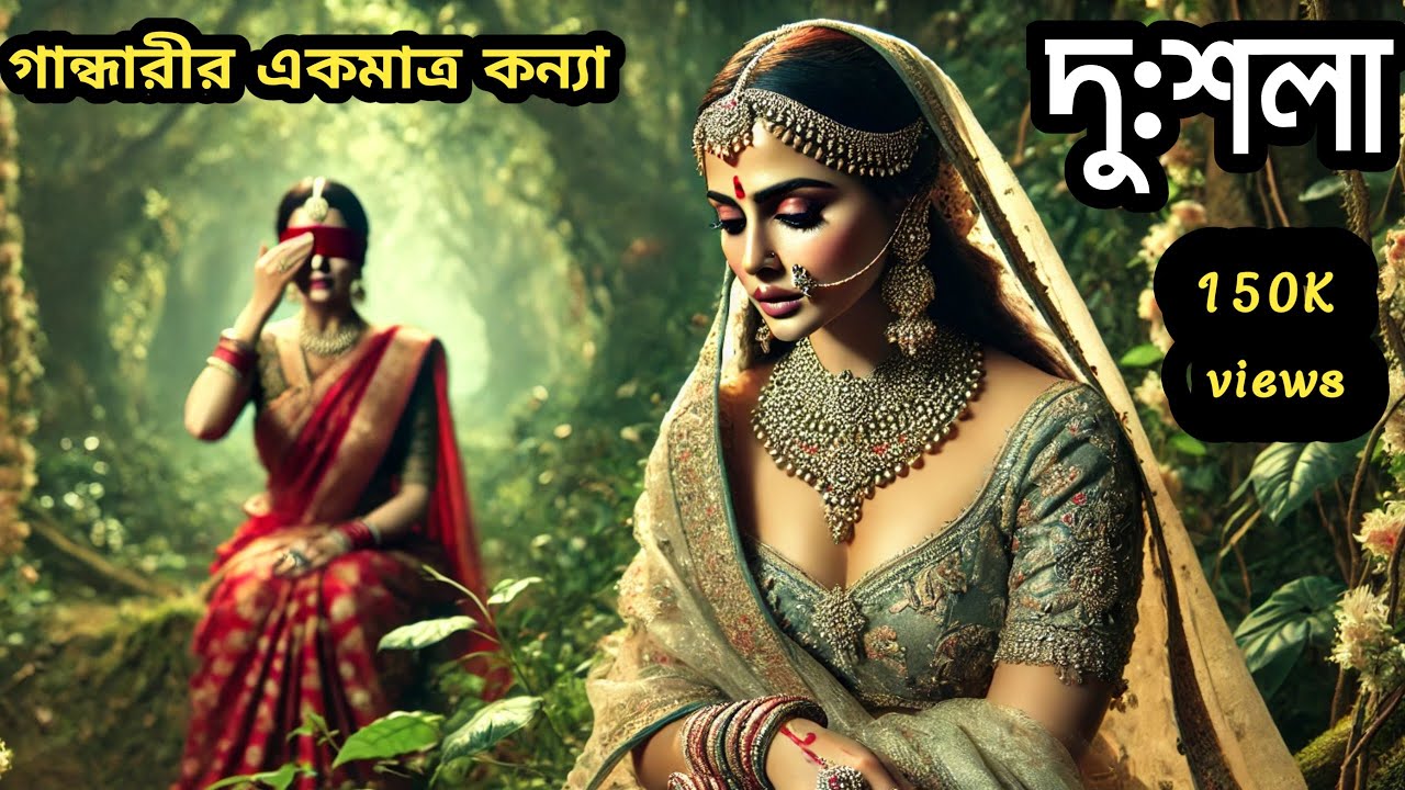 গান্ধারীর একমাত্র কন্যা দুঃশলার সম্পূর্ণ জীবন কাহিনী।Dushala Story ...