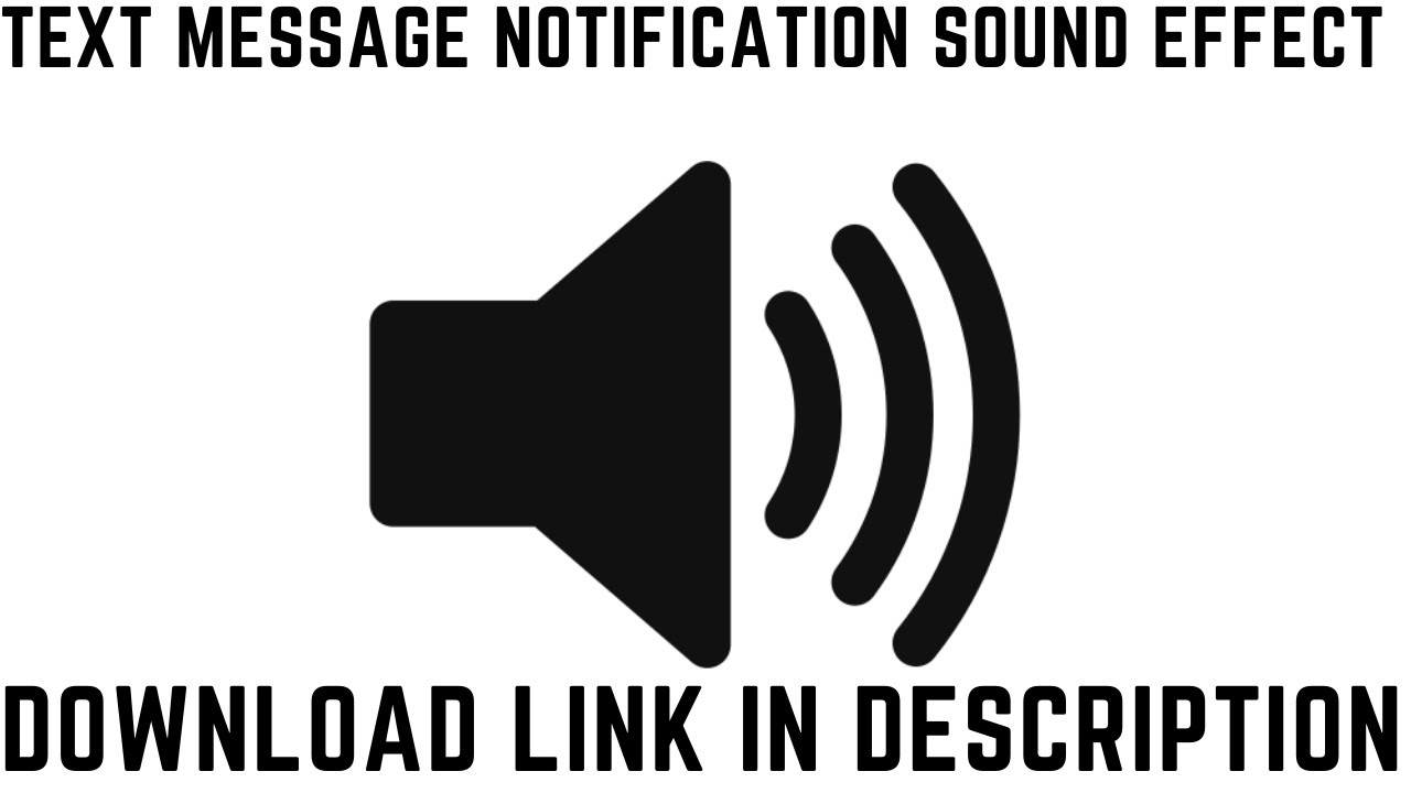 Text Message Notification Sound Effect (No copyright sound effects ...