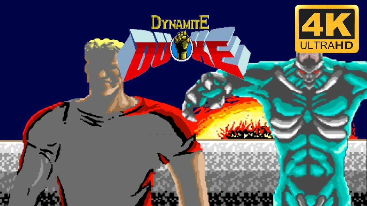 Dinamite Duke (1989) Sega Genesis // Gameplay UHD - YouTube