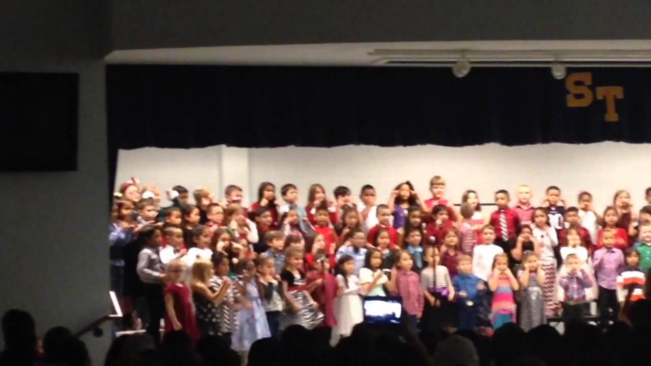 Kids Christmas performance - YouTube