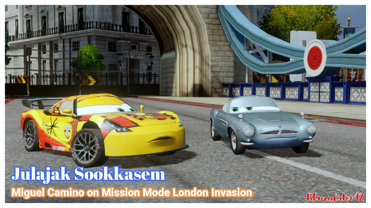 Cars 2 The Video Game | Miguel Camino - Mission Mode | London Invasion ...