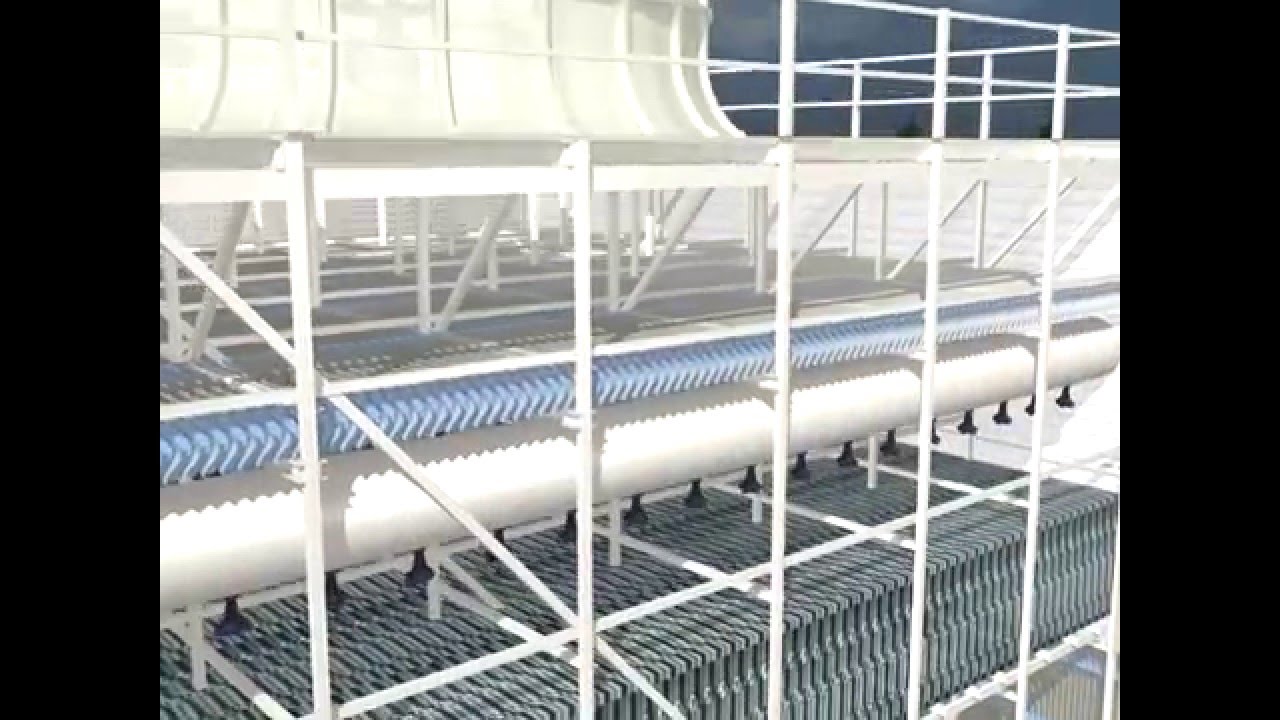Hamon - Induced draft cooling tower - YouTube