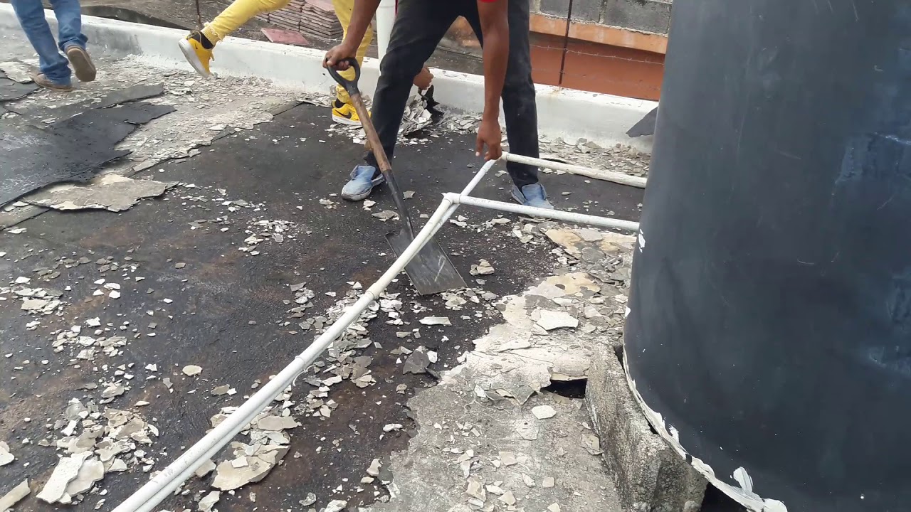 Al techo con filtración. - YouTube