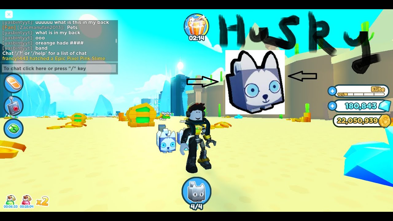 Finding desert pets in Pet Simulator X - YouTube