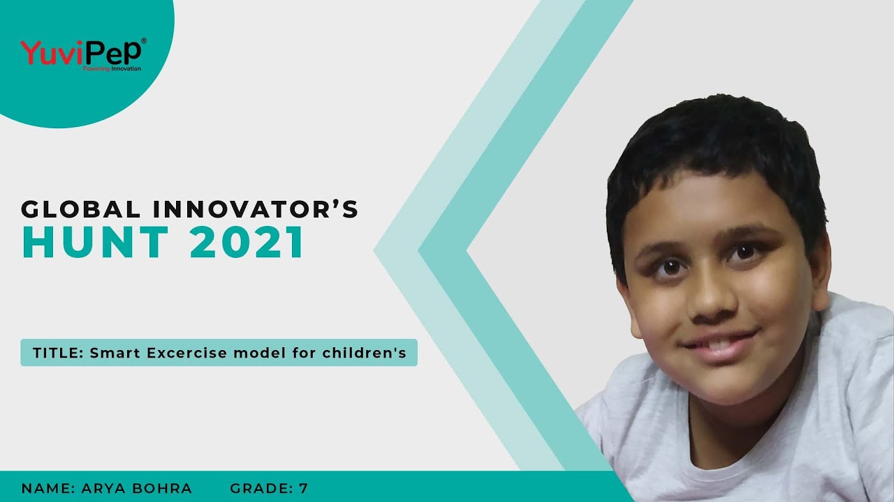 Arya Amit Bohra | YuviPep Global Innovators - YouTube