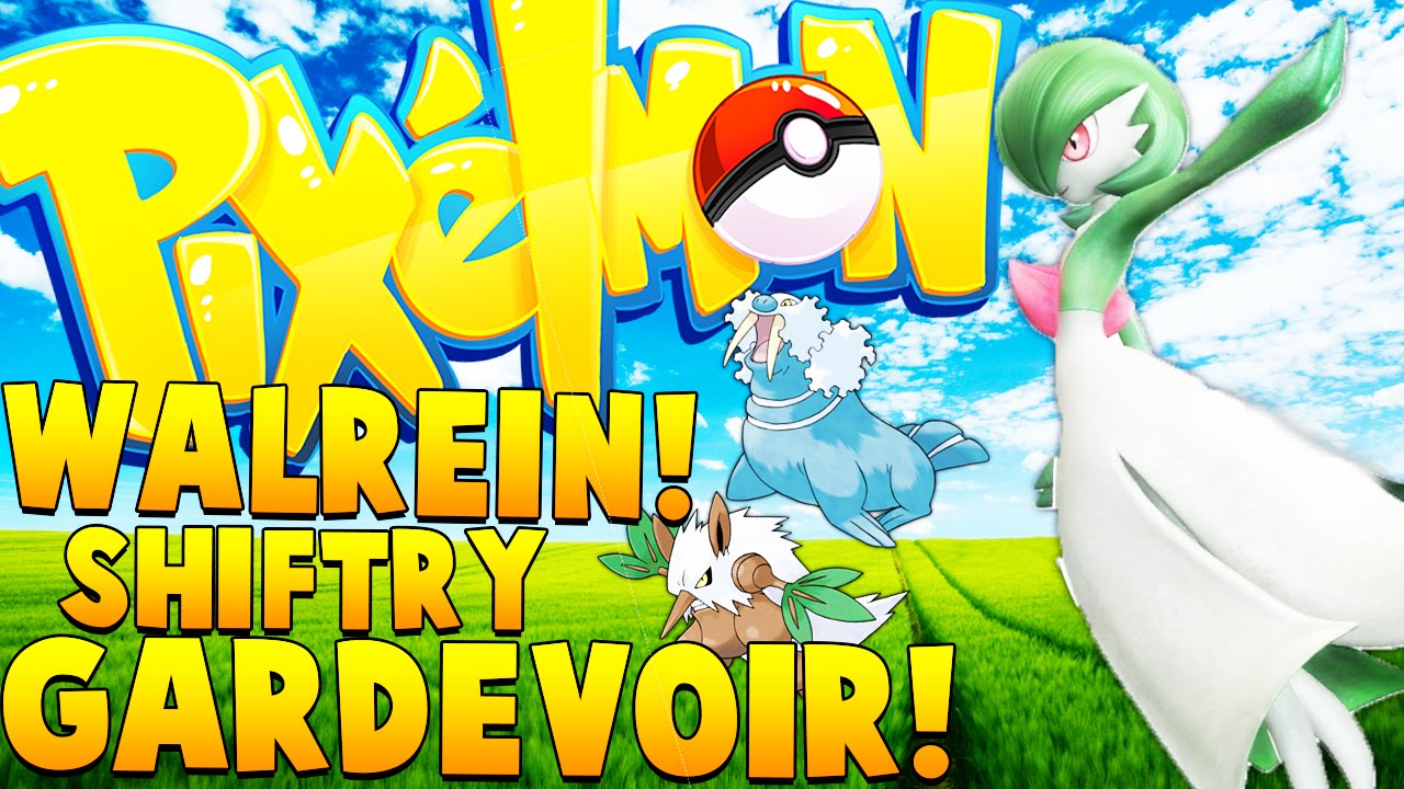 GARDEVOIR, SHIFTRY, WALREIN - Minecraft Pixelmon Adventures - Pokemon ...