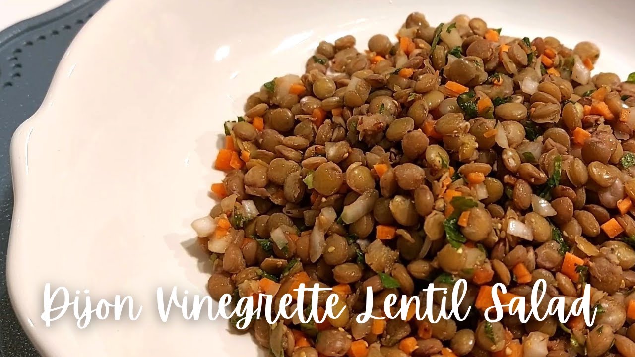 Lentil Power Salad: Easy, Protein-Packed Lunch or Dinner [w/ Dijon ...