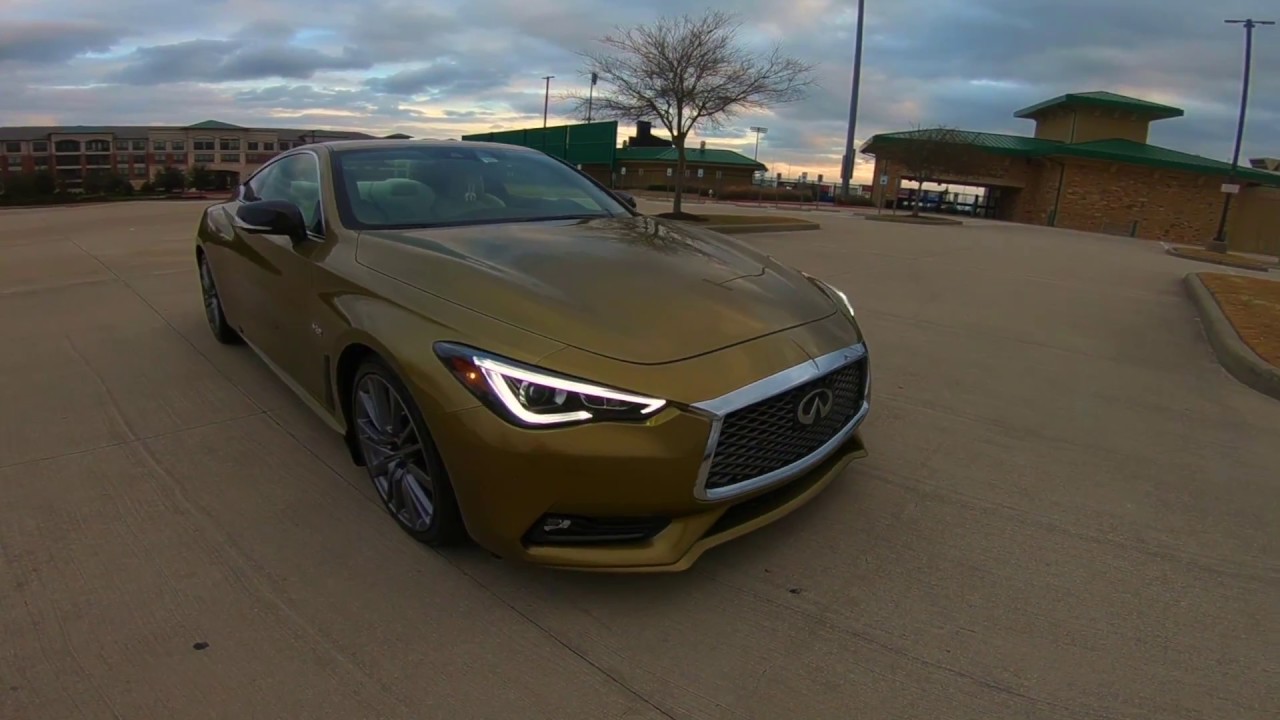 Gold Infiniti Q60 - Texas - YouTube