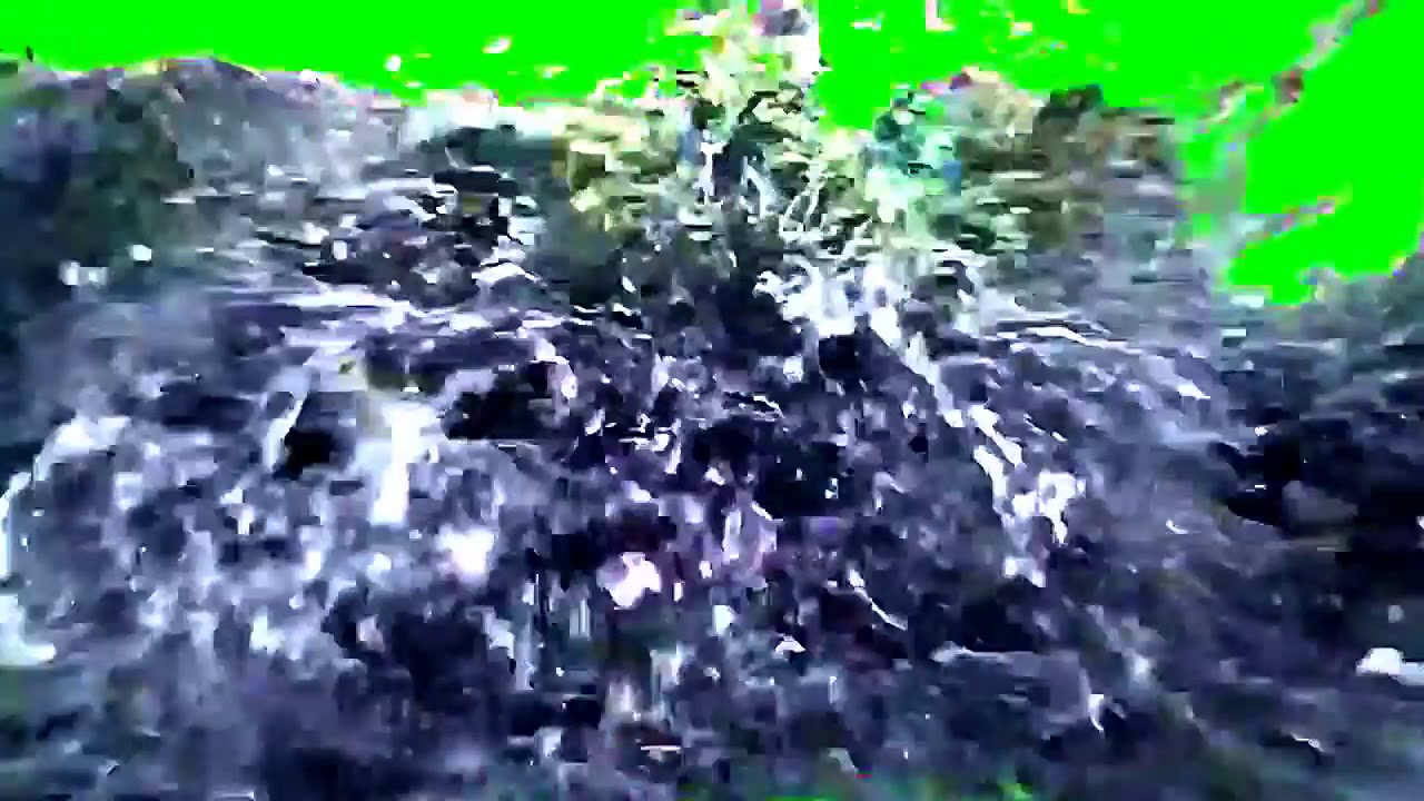 Green screen tsunami - YouTube