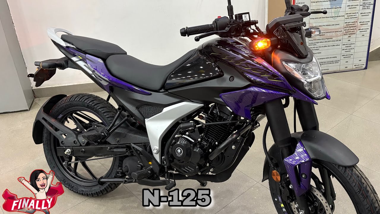 New Bajaj Pulsar N125 Model 2025-Exhaust Sound, price,Features ...