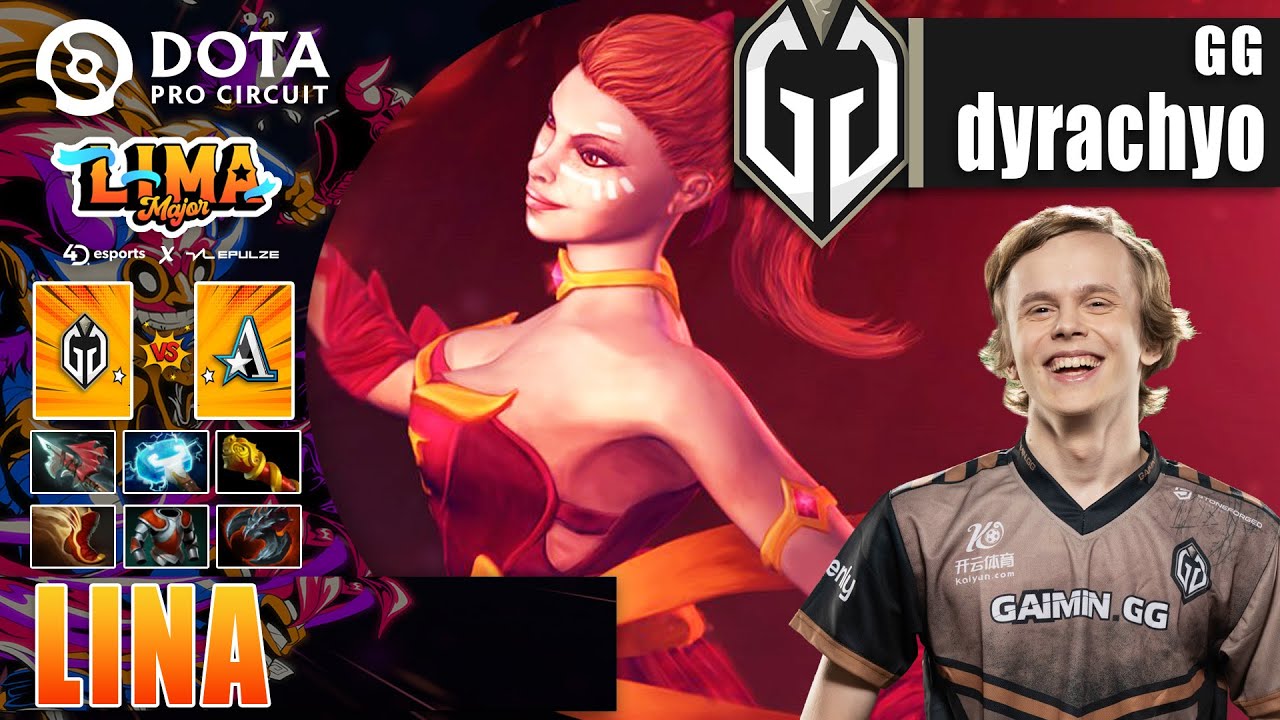 GG vs ASTER | DYRACHYO LINA HARD CARRY TOO IMBA - ASTER GO DOWN | LIMA MAJOR 2023 Dota 2 ...