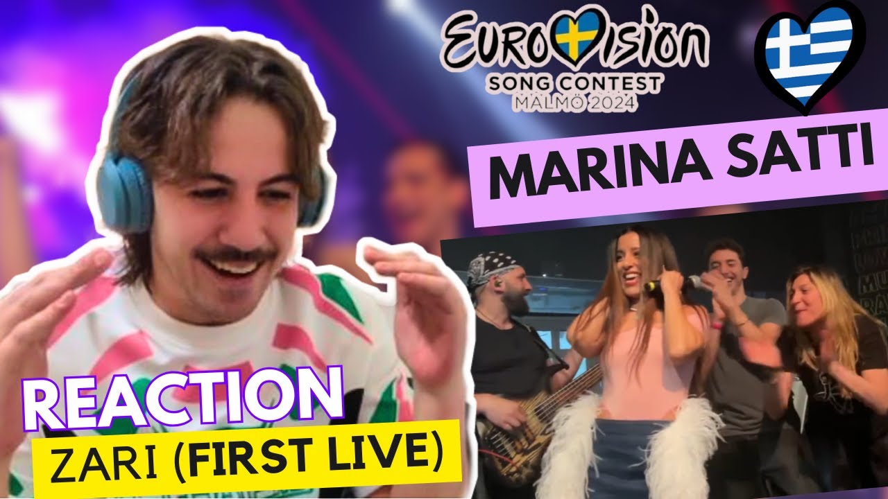🇬🇷 Spanish Reaction Marina Satti - ZARI FIRST LIVE (SUBTITLED ...