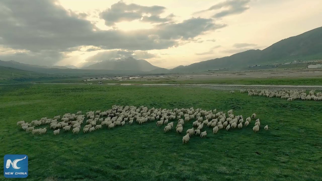 Breathtaking scenery of Qilian County in NW China - YouTube