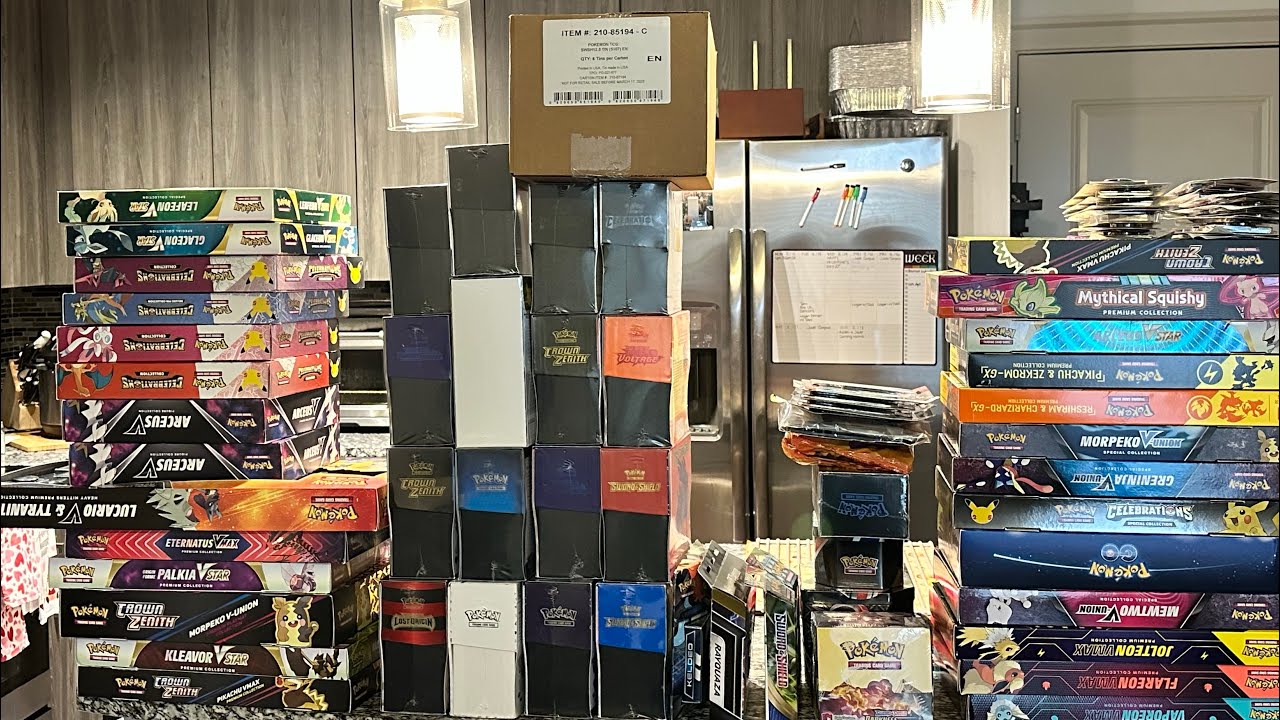 Revealing my entire sealed Pokémon TCG Collection ($2,500+) - YouTube