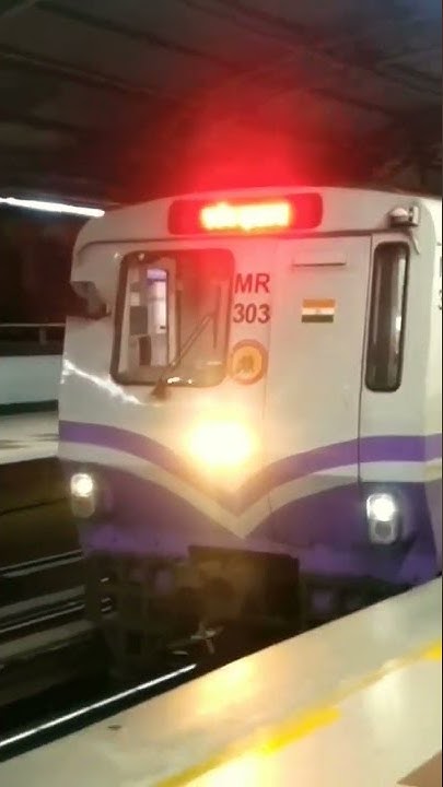 MR-303 IS ARRIVED AT NETAJI STATION - YouTube