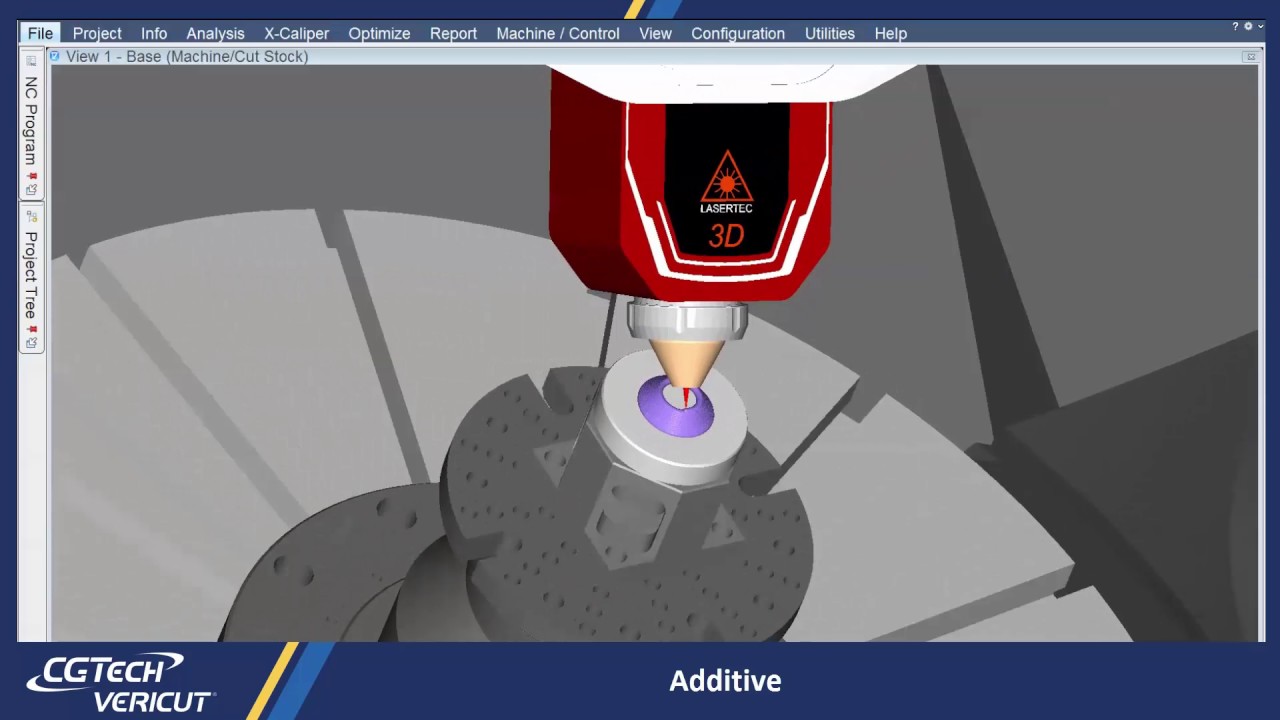 Additive Manufacturing with DMG Mori Lasertec 65 3D Hybrid Machine ...