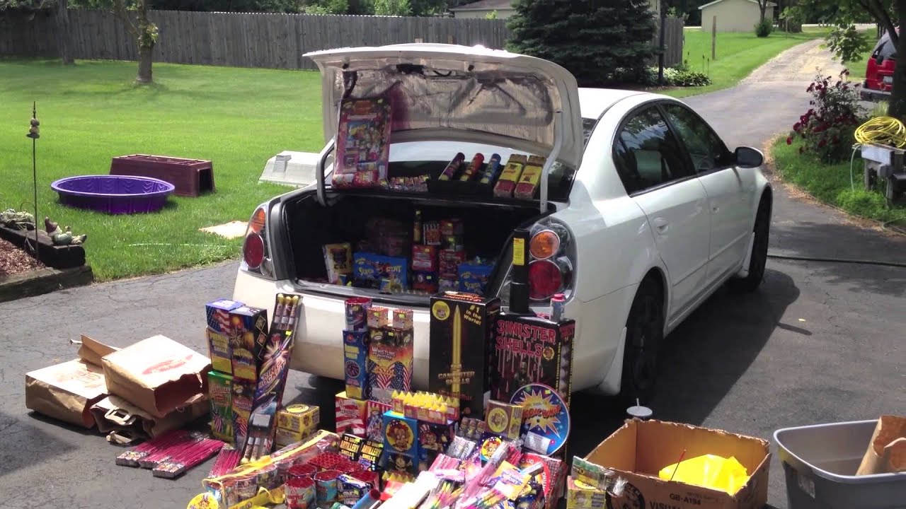 2013 Firework Stash Over $700 100th video!!!!!!!!! - YouTube