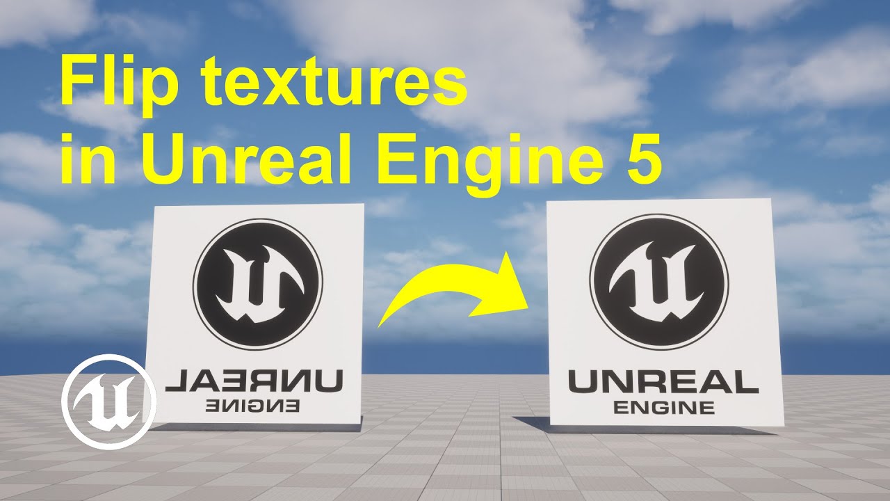 How to flip textures in Unreal Engine 5 - YouTube