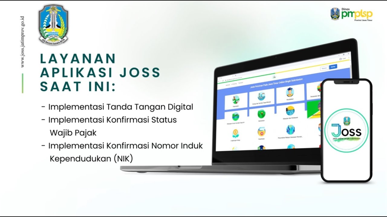 JOSS (Jatim Online Single Submission) - YouTube