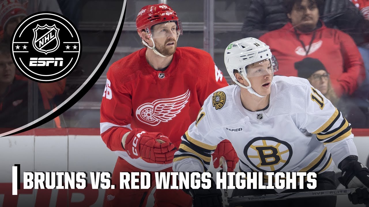 Boston Bruins vs. Detroit Red Wings | Full Game Highlights - YouTube