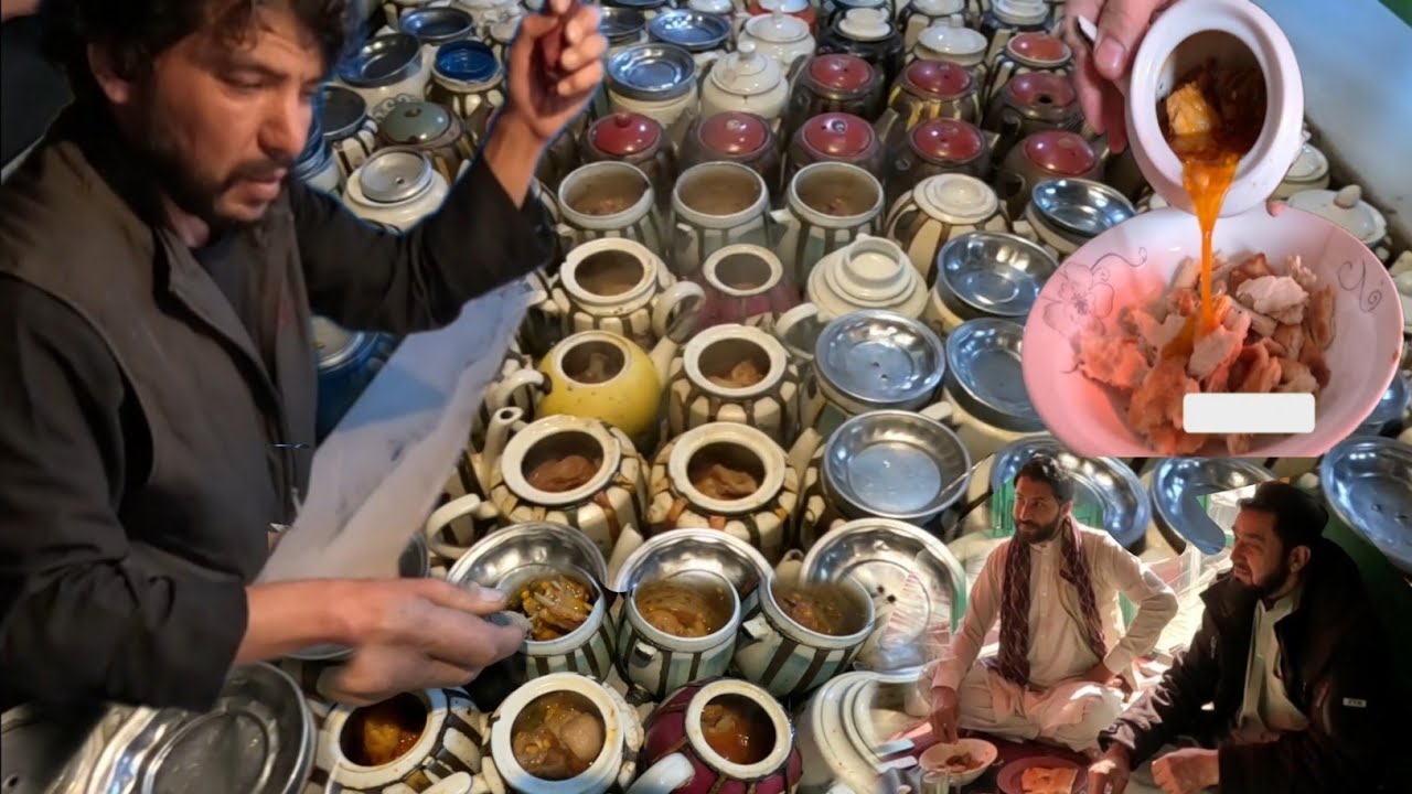 Afghanistan Most Delicious Street Food/Chainaki Is Most Famous Food in ...