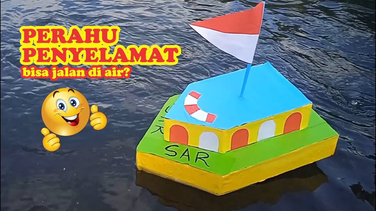 Cara Membuat Kapal dari Botol Bekas - YouTube