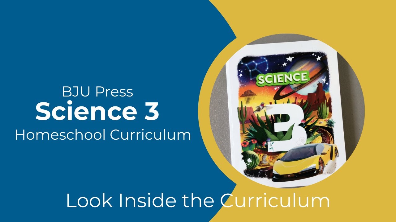 BJU Press Homeschool Science 3 Curriculum - YouTube