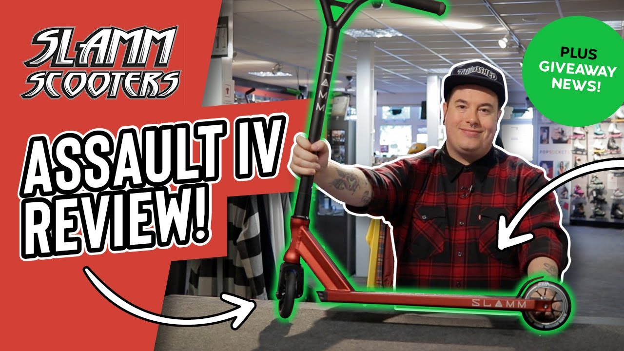 The Slamm Assault IV – FULL REVIEW - SkateHut - YouTube