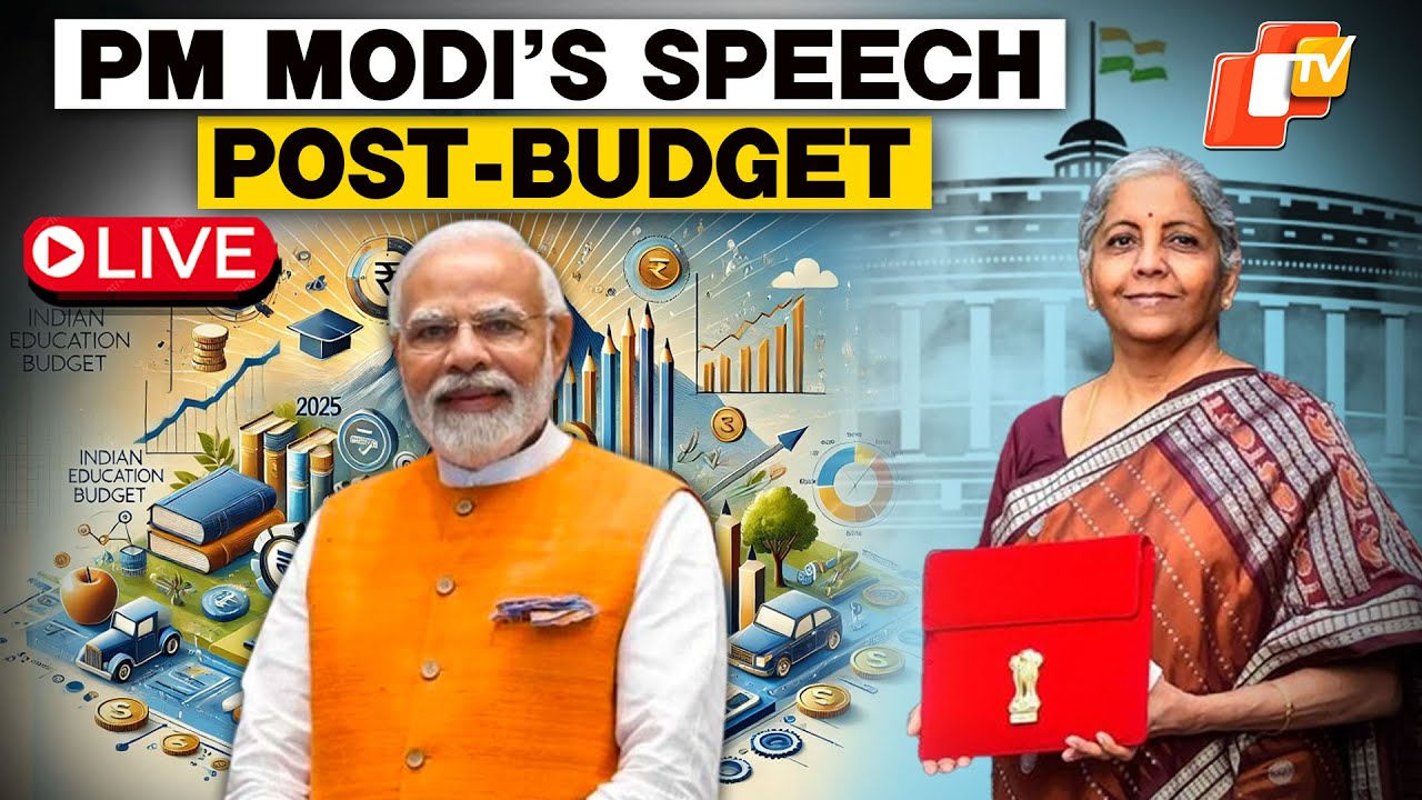 Live: PM Modi Delivers Speech On Union Budget 2025-26 - YouTube