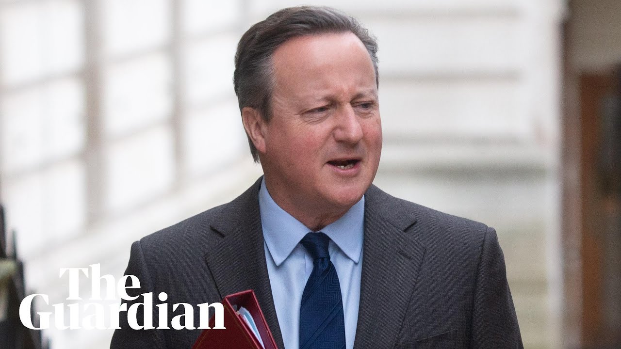 Foreign secretary David Cameron takes questions in Lords – watch live ...