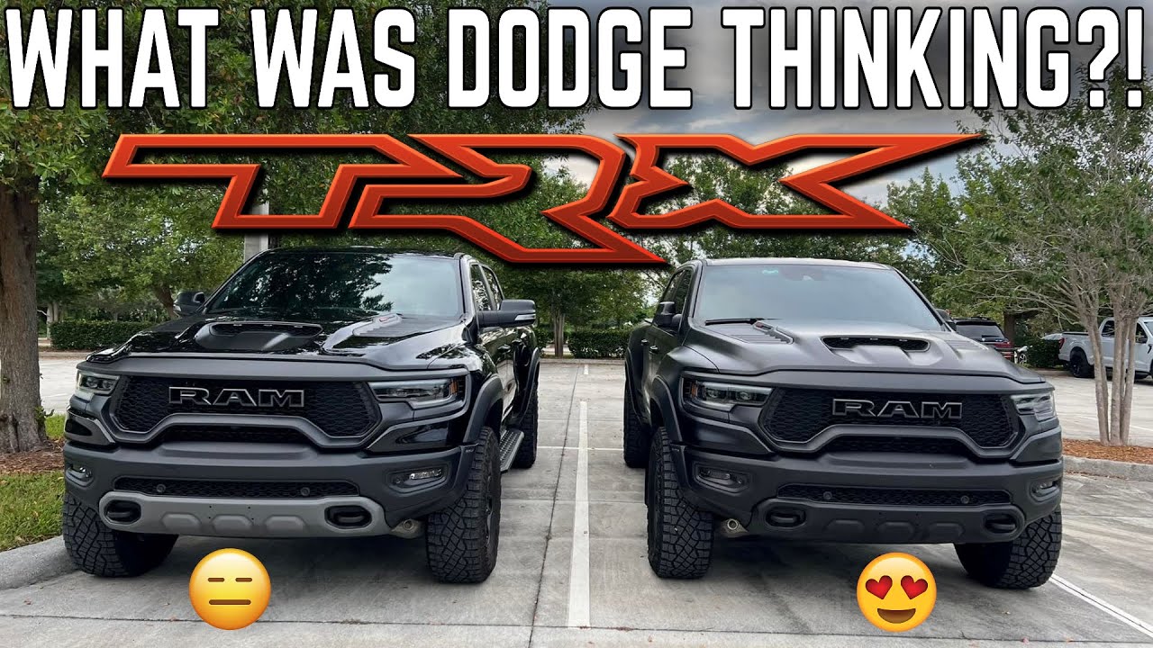 COMPLETELY change the LOOK of your RAM TRX or Rebel with the OEM Black ...