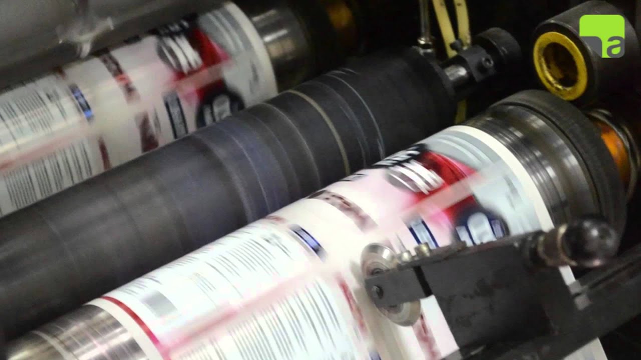 Impressão de Rótulos - Flexografia - YouTube