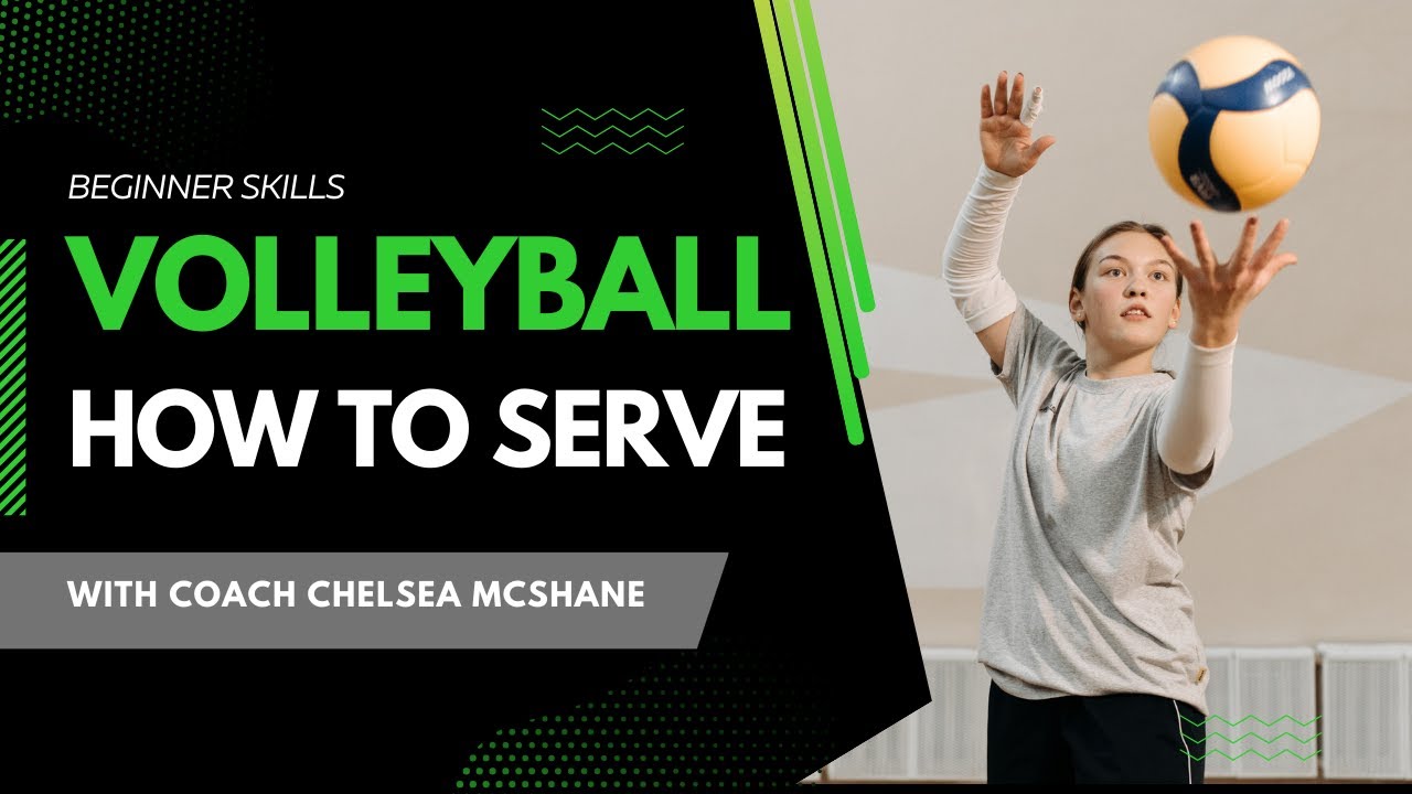 HOW TO SERVE A VOLLEYBALL - Step by step instruction from All-American ...