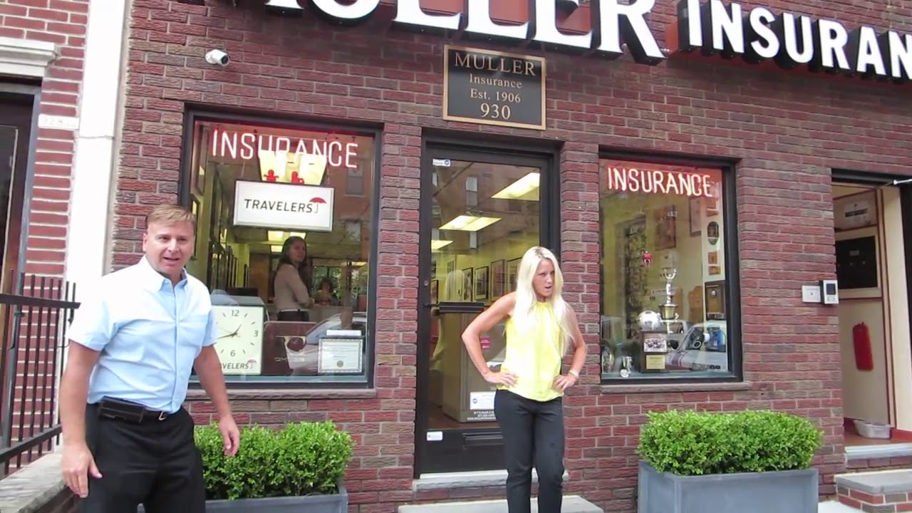 Erika Muller takes the ALS icebucket challenge at Muller Insurance of ...