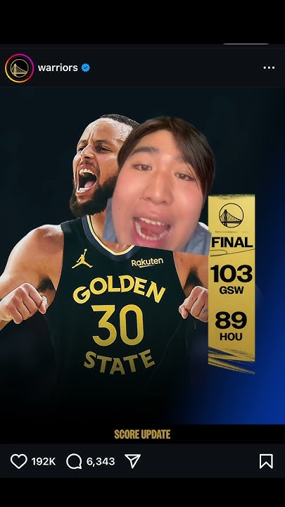 GSW moves on to the Semis! 🌁🚀🏀🏆 #GSW #HoustonRockets #NBAPlayoffs #NBARecap #NBA #Timberwolves ...