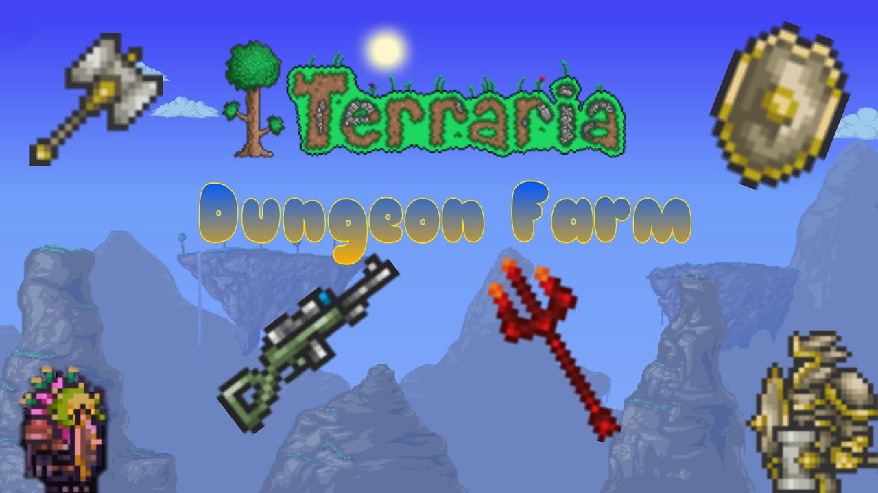 Terraria Dungeon Farm Android/IOS - YouTube