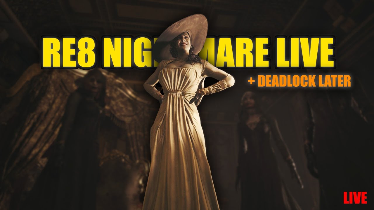 🔴 RE8 VILLAGE LIVE 🔥 Horror Night Begins | Resident Evil Village ...