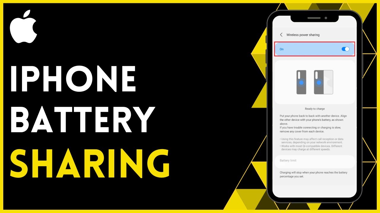 How to Share Battery with iPhone (2024) - YouTube